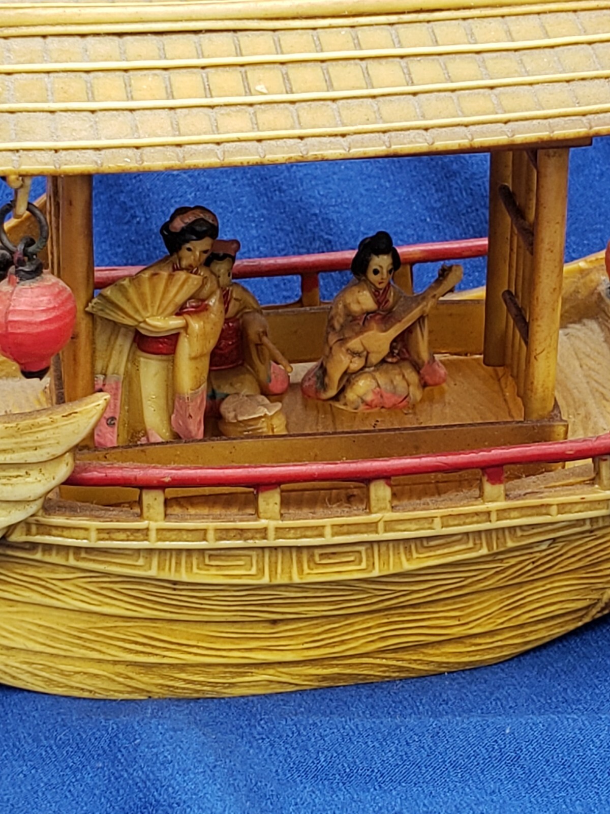 Vintage Celluloid Dragon Boats Japanese Geishas 1930s or 40s RARE | eBay