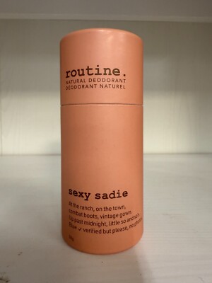 ROUTINE Natural Deodorant Stick 50g - SEXY SADIE | eBay
