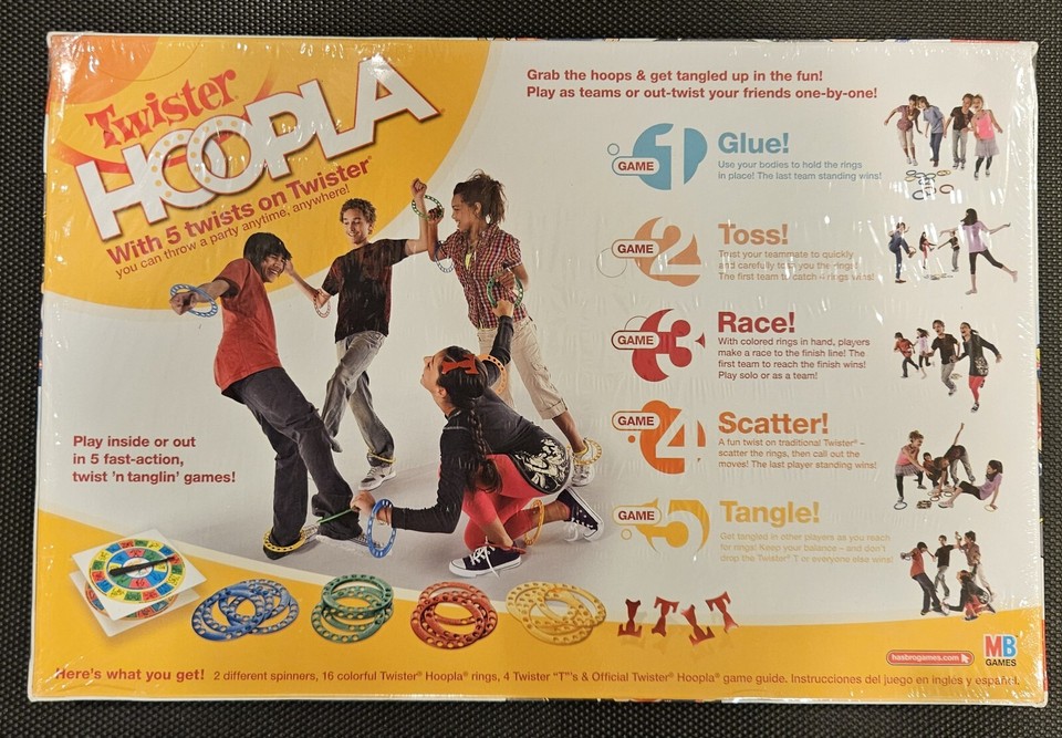 Twister HOOPLA Game, 5 games in one. | eBay