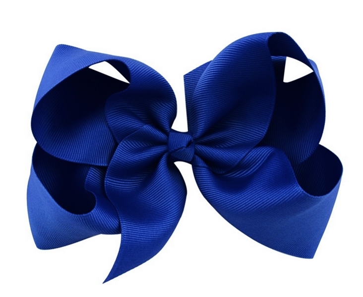 6" Big Bow Hair Bow Pin Alligator Clip Girls Ladies | eBay UK