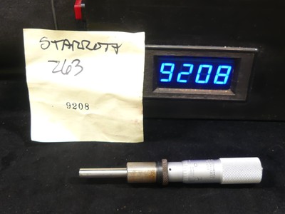 Micrometers - Starett Micrometer