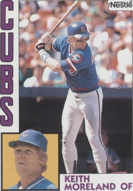 1984 Topps - Keith Moreland #23 Nestlé for sale online | eBay