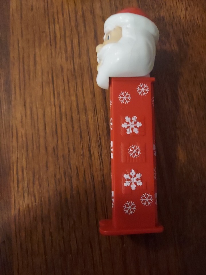 PEZ Christmas Santa Footed Candy Dispenser 2002 Retired Red White ...