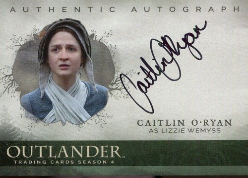 Outlander Season 4 Autograph Card CO Caitlin O'Ryan as Lizzie Wemyss | eBay