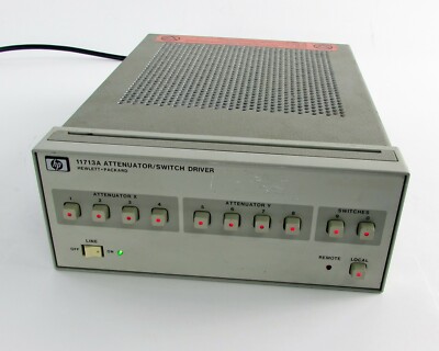 HP / Agilent 11713A Attenuator / Switch Driver | eBay