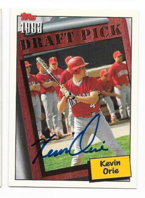 KEVIN ORIE 1994 TOPPS AUTOGRAPHED SIGNED # 762 CUBS | eBay