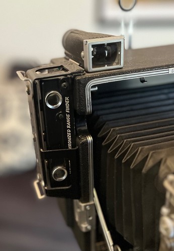 Graflex Speed Graphic 4" x 5" Camera w/Kodak Ektar 127mm 1:4.7 Lens w ...