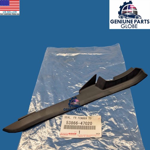 GENUINE OEM TOYOTA 2010-2015 PRIUS RIGHT PASSENGER FENDER COWL SEAL ...