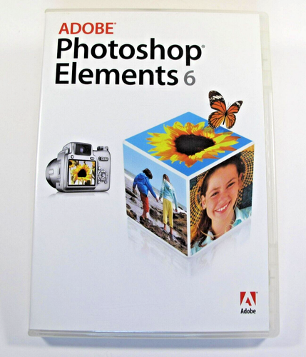 Adobe Photoshop Elements 6: Windows (Full Retail Version + Serial ...