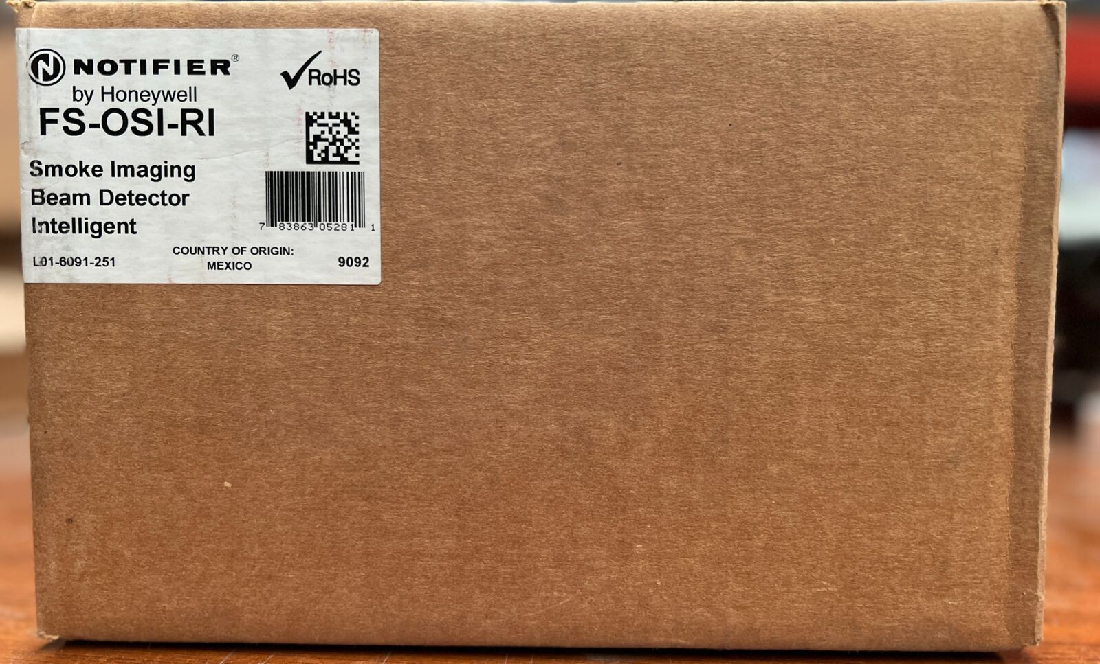 FS-OSI-RI Notifier Smoke Imaging Beam Detector Intelligent with ...