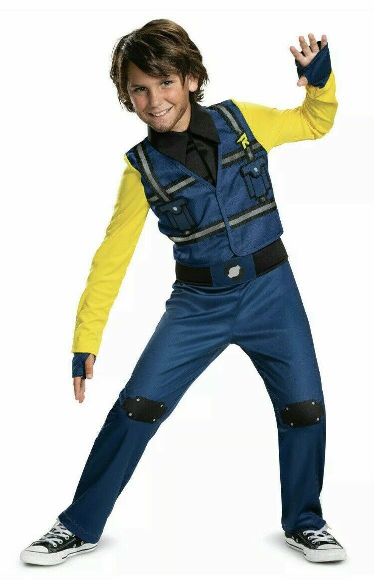 The LEGO Movie 2 Rex Danger vest Classic Jumpsuit Child Costume S 4-6 ...