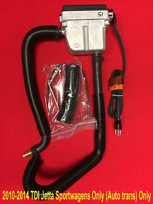 VW 2.0L TDI Jetta Sportwagen Engine Block Heater 2010-14 (auto trans ...