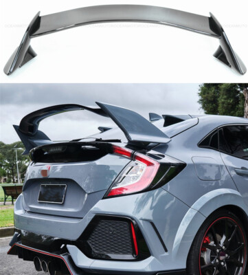 FOR 2017-2021 CIVIC HATCHBACK FK4 FK7 FK8 TYPE R STYLE SPOILER WING ...