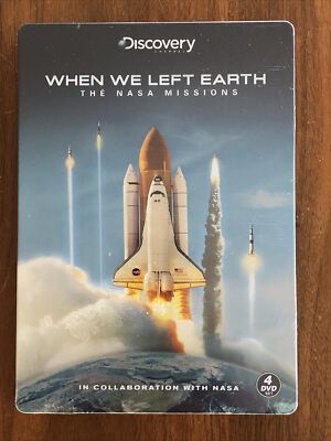 When We Left Earth - The NASA Missions (DVD, 2008, 4-Disc Set) NEW ...