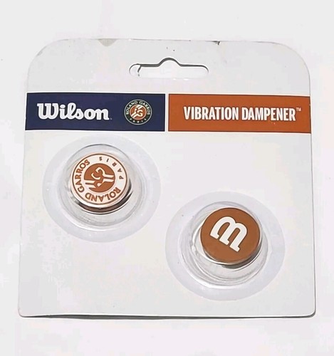 WILSON Roland-Garros Paris Tennis Racket Vibration Dampener White 2 ...