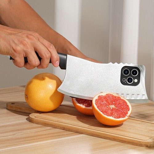 For iPhone 15 Pro Max 14 13 Pro 12 11 3D Funny Kitchen Knife Phone Case ...