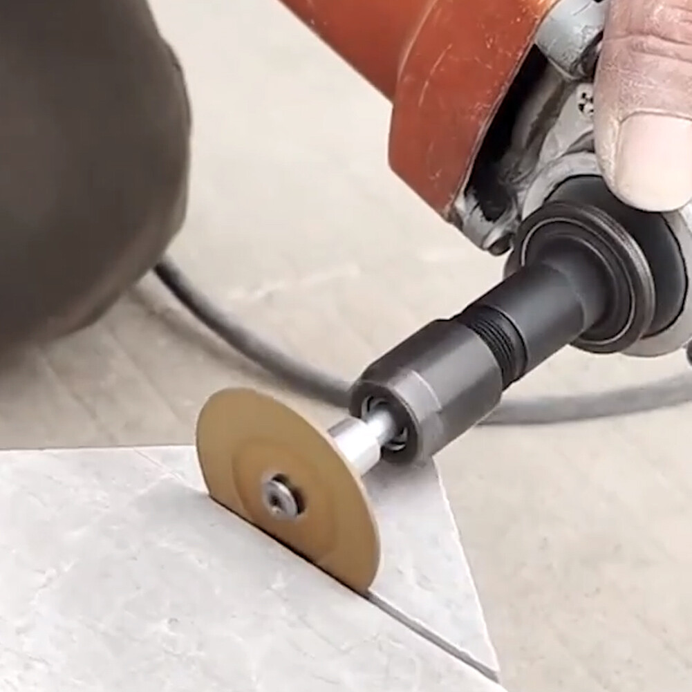 3/6mm Angle Grinder Modified Adapter To Straight Grinder Chuck M10 ...
