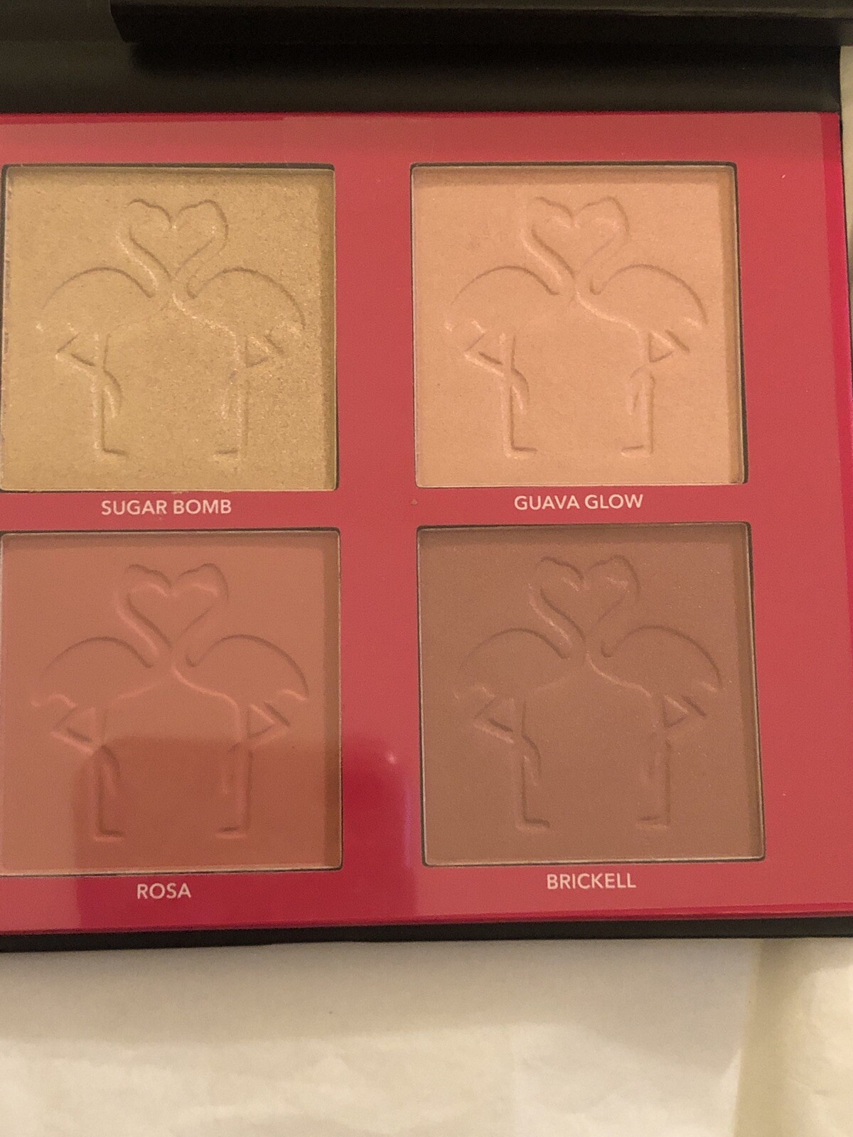 Shania B Miami Blush & Highlighter Palette 4 Shades NIB | eBay