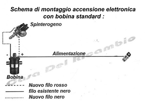 Electronic ignition kit fiat 500 126 Magnetic Module Relay | eBay