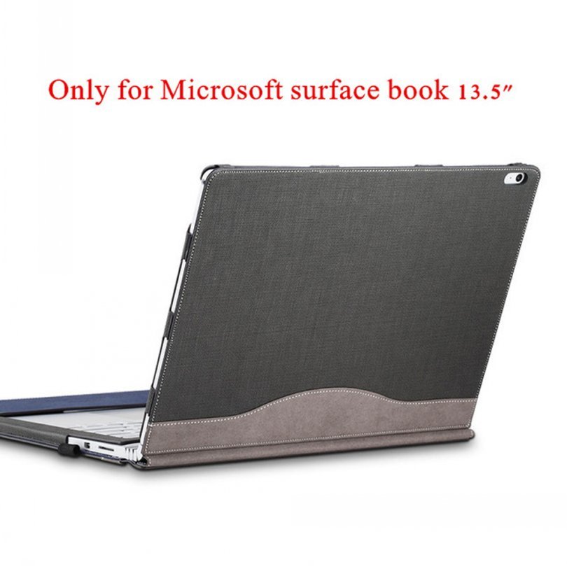 For Microsoft Surface Book 13.5'' Laptop Case Business PU Leather ...
