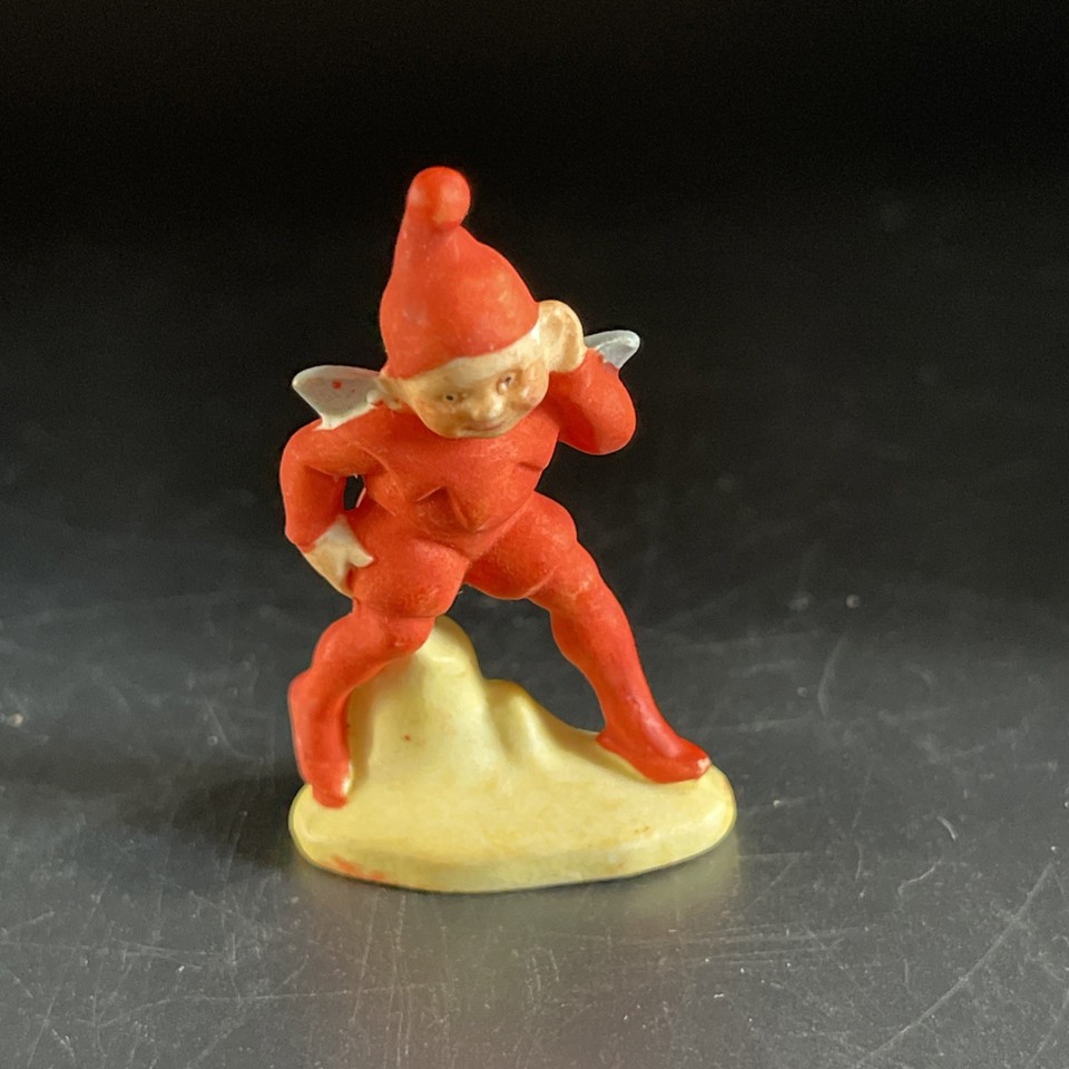 Hertwig Antique German Santa Snow Babies Pixie Elf porcelain bisque ...