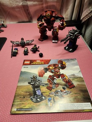 LEGO Marvel: The Hulkbuster Smash-Up (76104) Complete Build w/ Mini ...