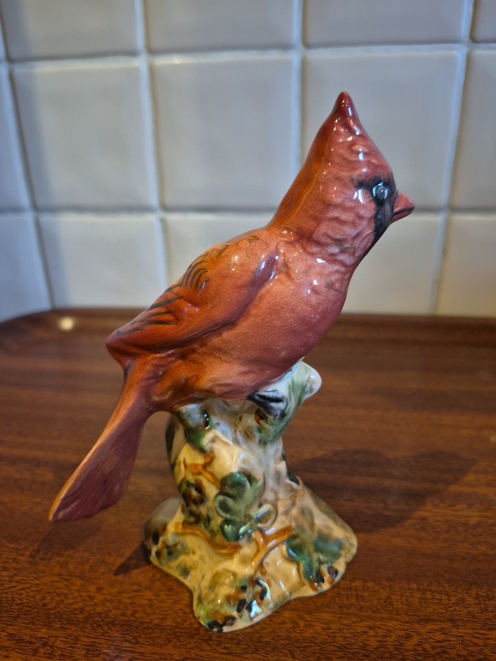 BESWICK RED CARDINAL BIRD 927 Porcelain Figurine WITH FREE POSTAGE ...