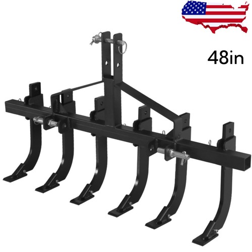 48" Steel Plow Scarifier 6 Scarifier Shank 3 Point Scarifier for CAT-0 ...