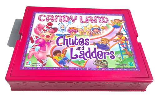 Vtg 2001 Candy Land Chutes and Ladders Combo Game Hasbro Red Box ...