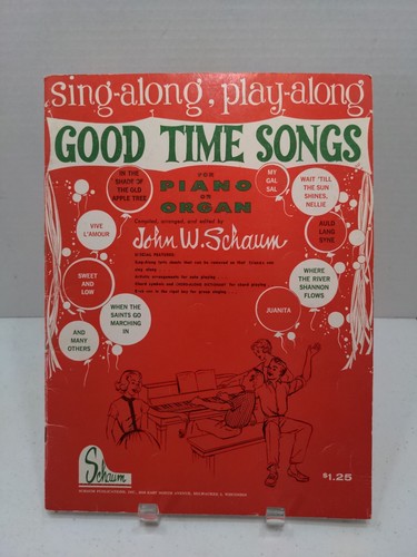 1961 Good Times Songs Sing Along Play Along Sheet Music Song Book Piano ...