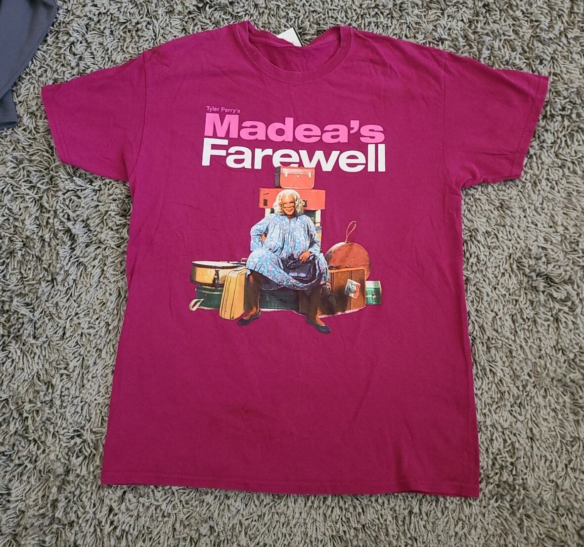 Madea’s Farewell Gurl Bye Promo T-Shirt Size L Tyler Perry Play Rare ...