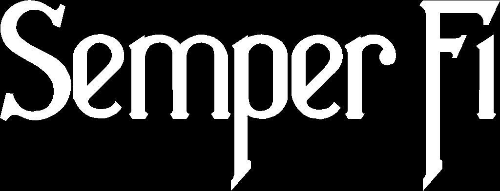 Semper Fi Logo Black And White Semper Fi Tee
