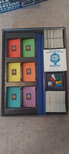 TRIVIA ADVENTURE VTG PRESSMAN QUIZ BOARD GAME 1983 COMPLETE SET!! GREAT ...