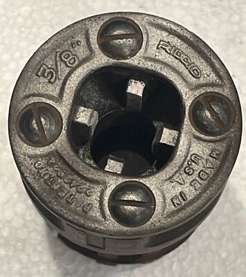 RIDGID 00-R 3/8” Inch Pipe Threader Die Head Threading Rigid 00R NPT | eBay