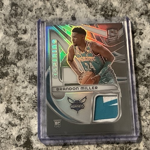 2023-24 Panini Spectra - Aspiring Patches #ASP-BMR Brandon Miller /149 ...