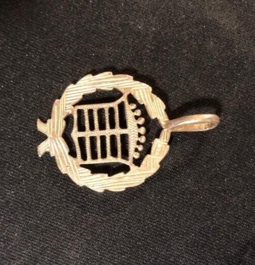 Silver color sparkly Cadillac logo key chain emblem | eBay