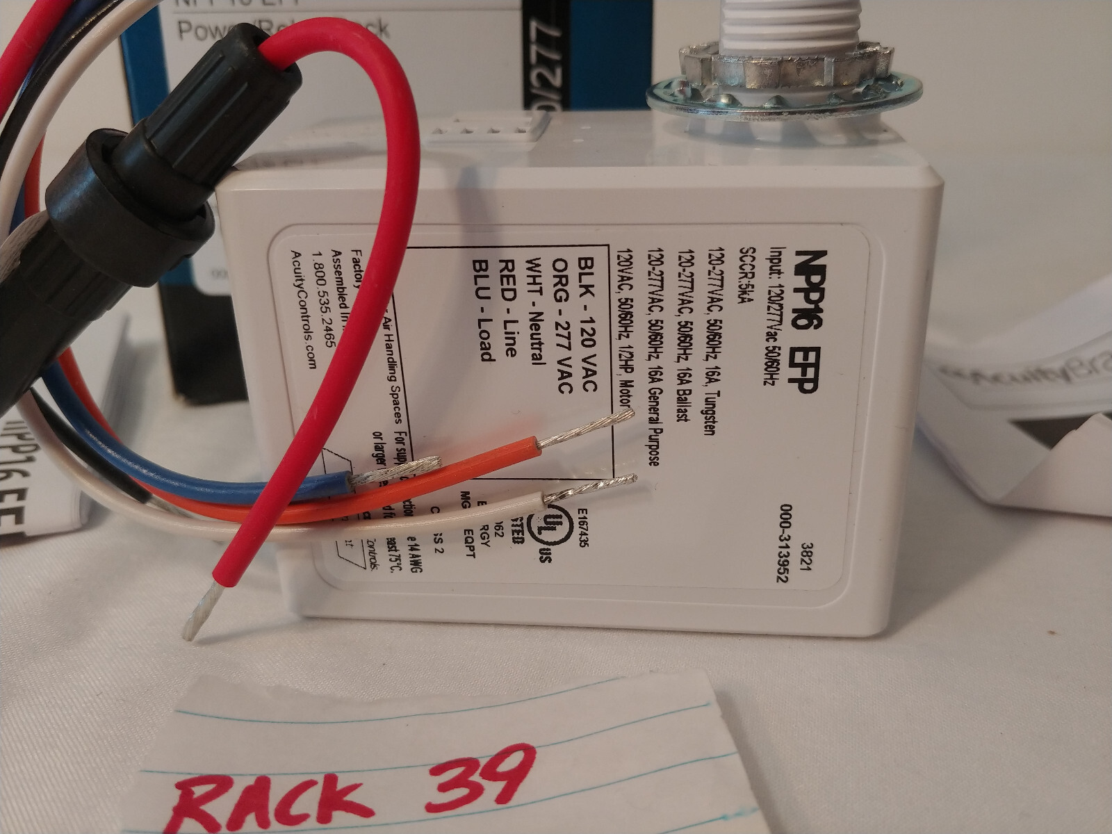 Acuity Controls nLight NPP16 EFP Power Pack Relay for sale online | eBay