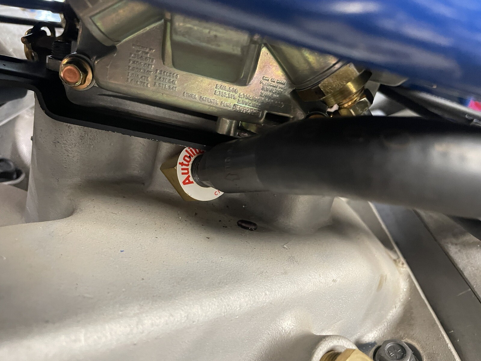 1969 Boss 429 Ford Mustang PCV Kit, Fitting, Pcv Valve, Autolite Tag ...