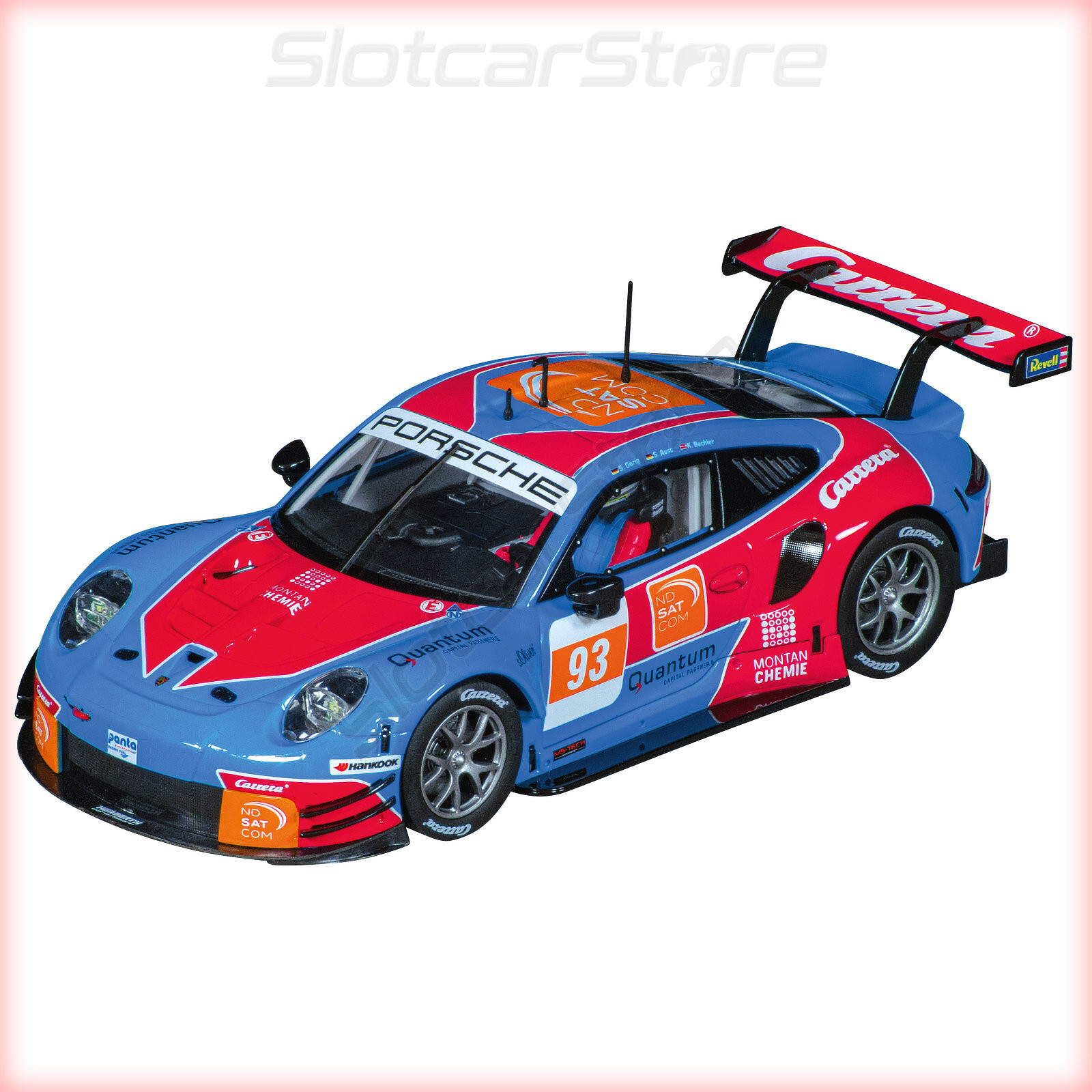 Carrera Digital 124 23949 Porsche 911 RSR "Carrera No.93" 1:24 Slotcar ...