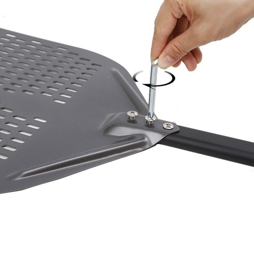 12 Inch Short Handle Shovel Kitchen Utensils Shape Pizza Turner Baking ...