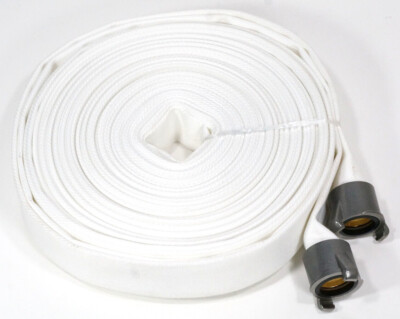 100FT x 1-1/2" Inch Wildland Forestry Fire Hose Aluminum Quick Connect ...