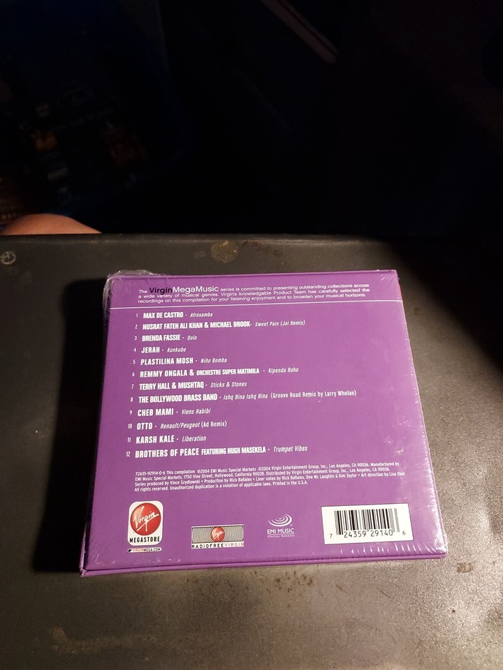 Various - Virgin Mega Music Global Beats CD BRAND NEW SEALED | eBay
