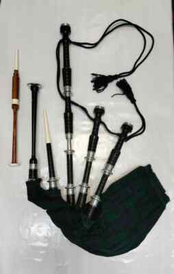 Bagpipes Beginner Full Set with book Learn to play bagpipe Black Watch ...