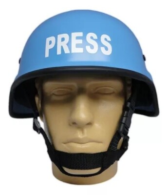 PRESS HELMET Blue | eBay