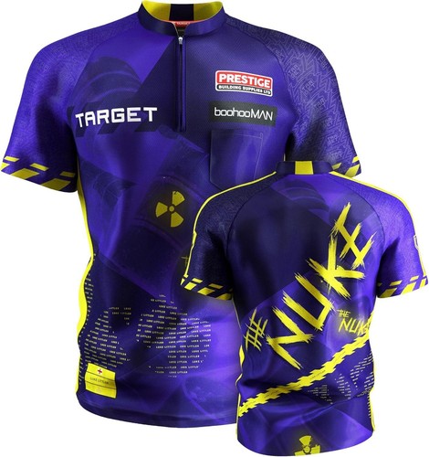 TARGET Darts Luke Littler Dart Shirt 2025, World Championship Mens ...