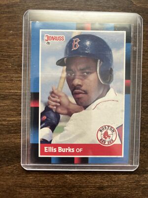 1988 Donruss #174 Ellis Burks RC Rookie Card Boston Red Sox ⚾️⚾️ | eBay