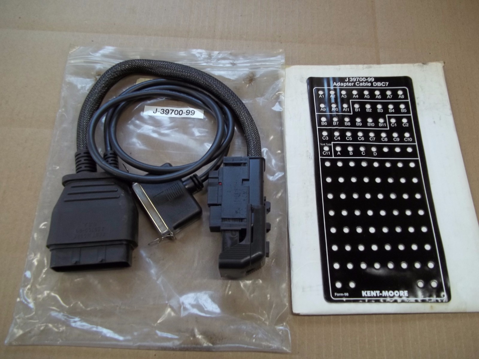 Kent-Moore J-39700-99 Breakout Box Adapter with Overlay | eBay