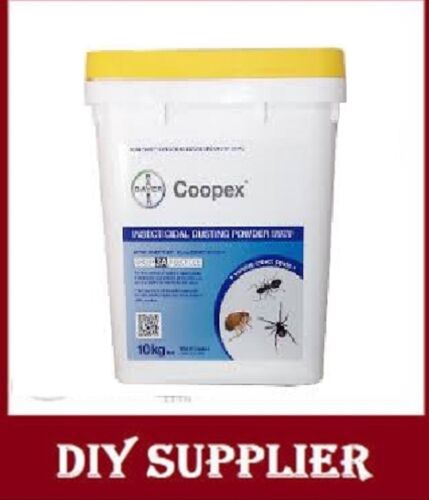 10kg Coopex Dust Cockroaches Spides Sliverfishs Fleas Permethrin ...