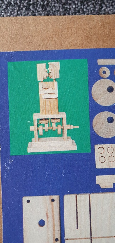 Vintage Timberkit - Kissing Couple clockwork/mechanical Construction Kit. | eBay