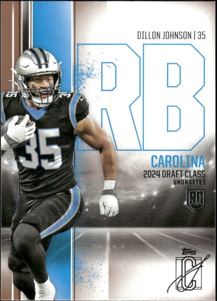 2024 Topps Signature Class - Rookies Dillon Johnson #191 Bronze (RC ...